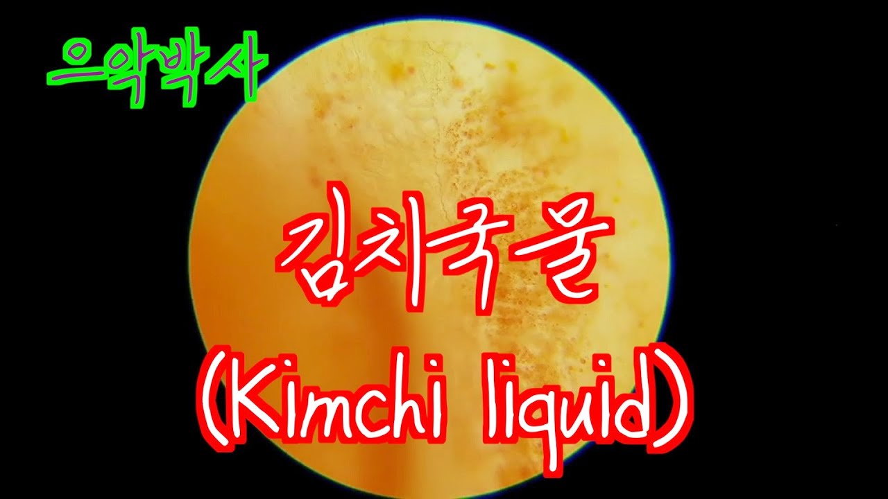 음식#7 김치국물 (Kimchi liquid) - YouTube