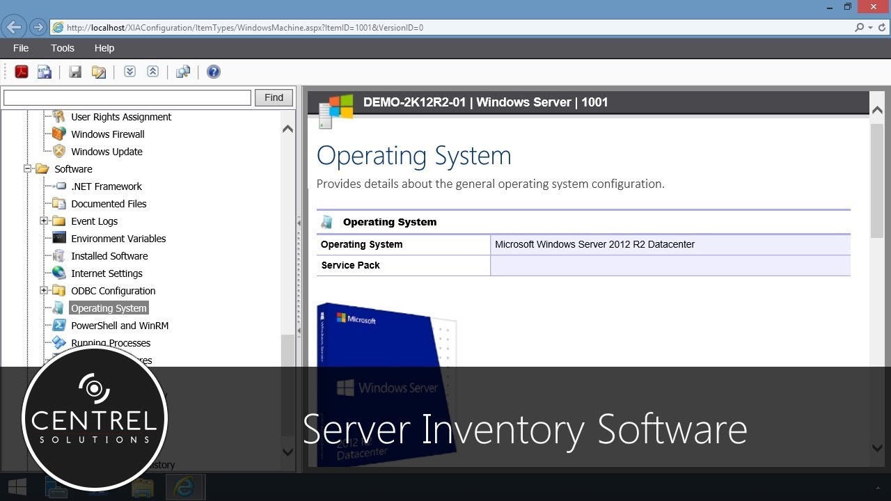 Server Inventory Tool - Software #xiaconfiguration - YouTube