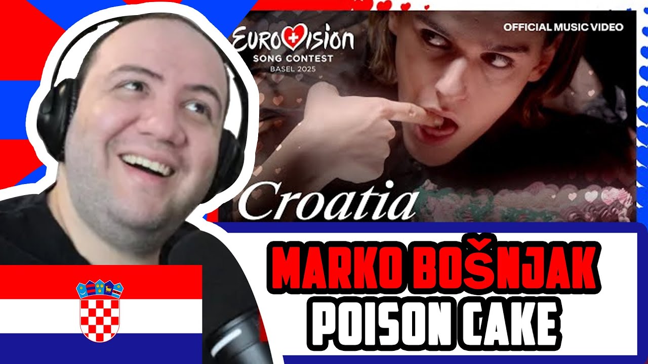 🇭🇷 Marko Bošnjak - Poison Cake | Croatia | Official Music Video | # ...