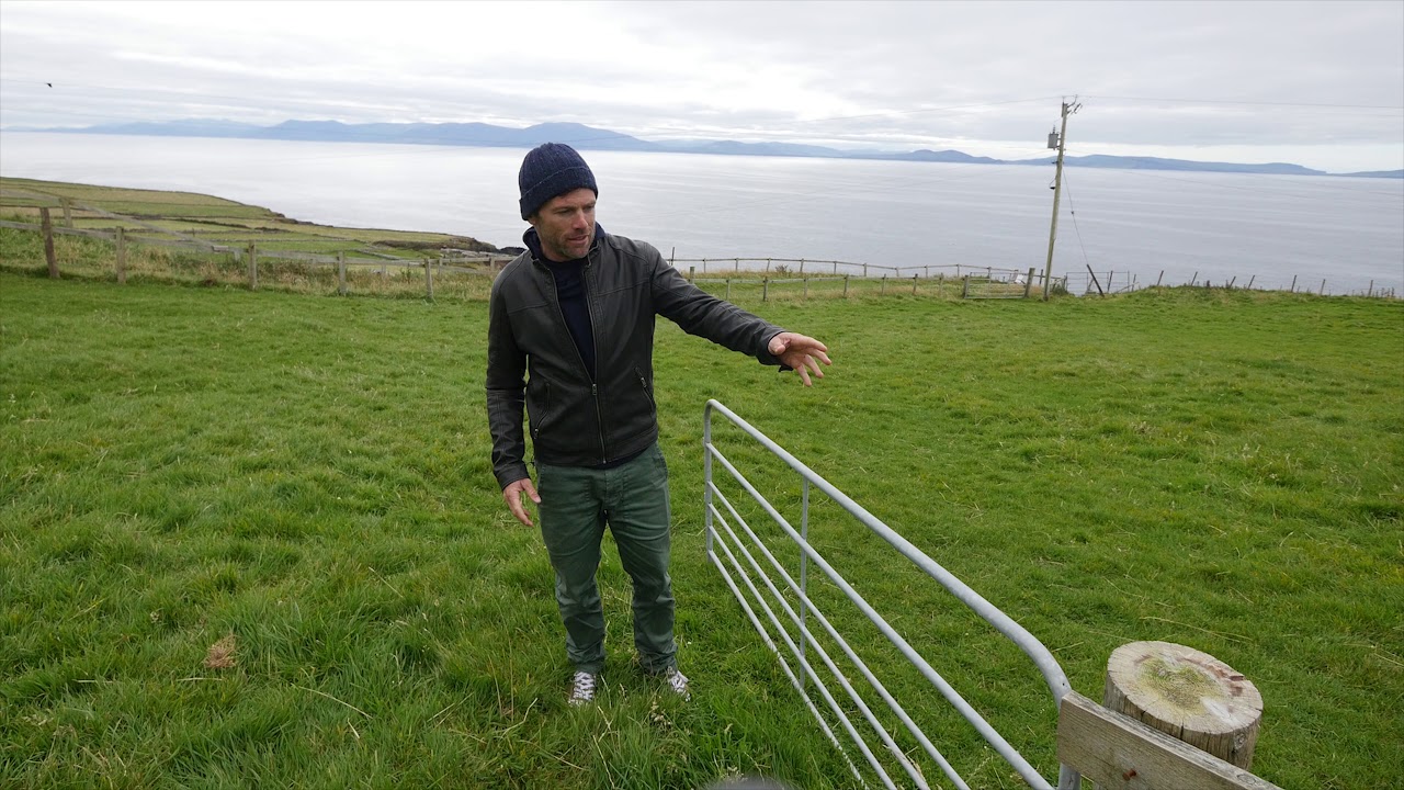 Sheep herding in Ireland: Jonathan Legg comes across a sheepherder and ...