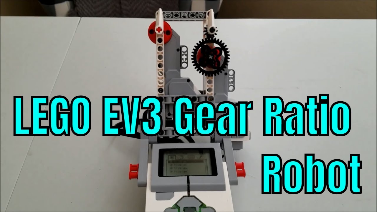 "LEGO EV3 Gear Ratio Robot" - YouTube