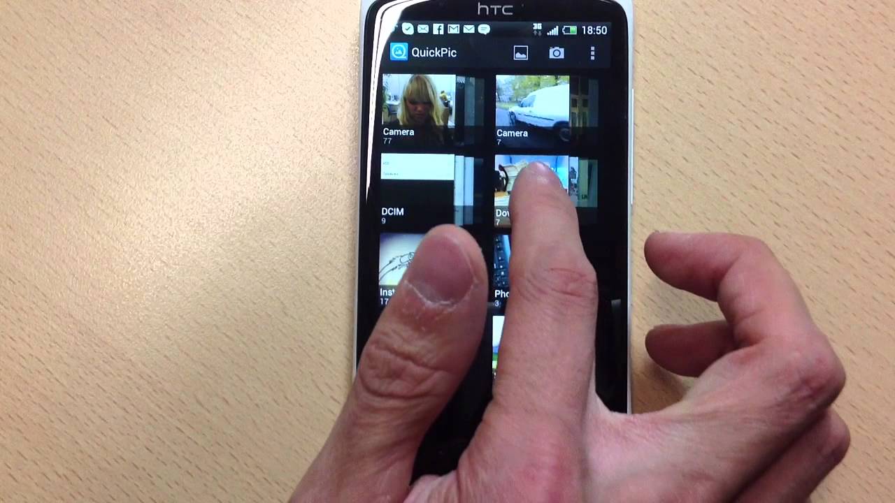 QuickPic Android LV - YouTube