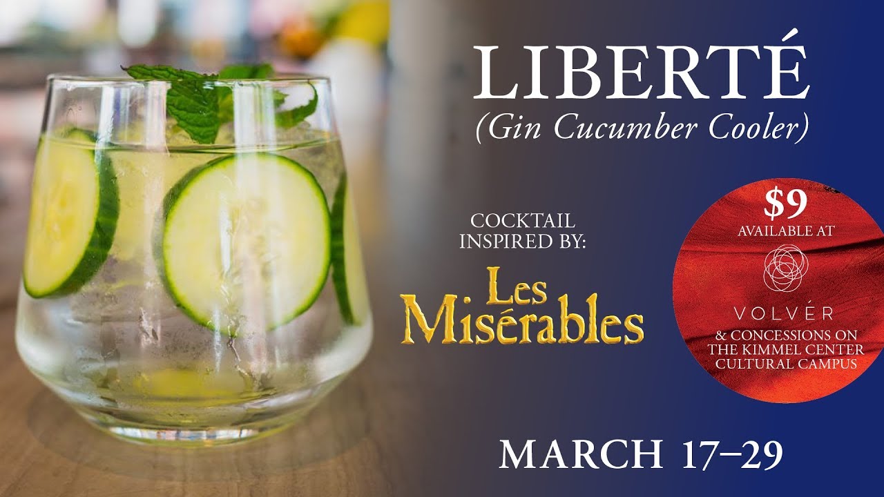 "Liberté" - A Broadway-themed cocktail inspired by Les Misérables - YouTube