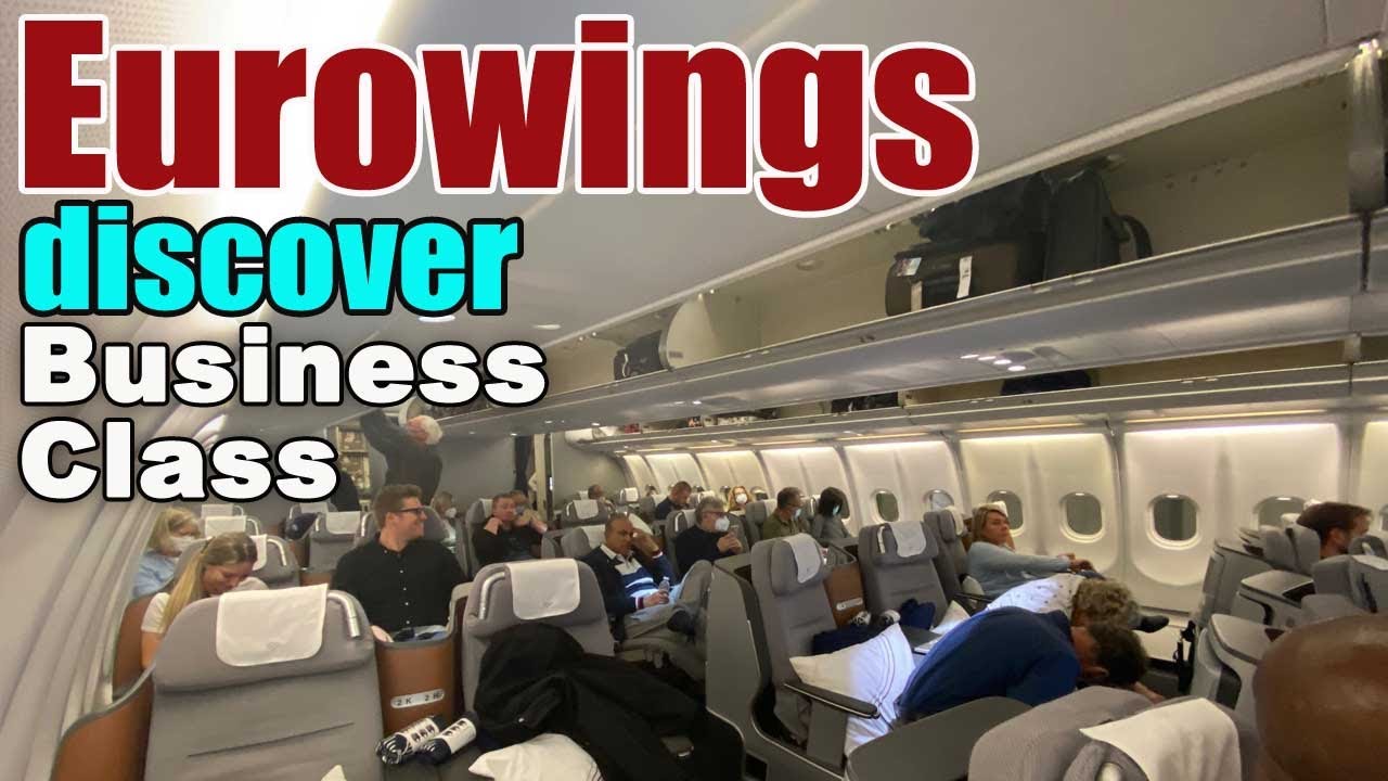 I flew Eurowings Discover A330 Business Class YYZ-FRA With a Surprise ...
