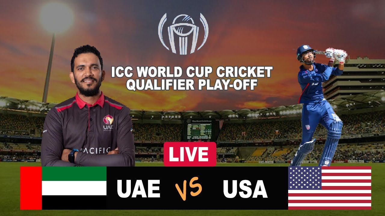 UAE Vs USA Cricket Match Live Scoreboard | Commentary | ICC CWC ...