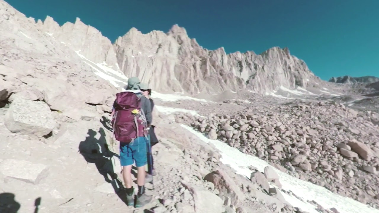 June 2018 Mount Whitney 99 Switchbacks Hike - YouTube