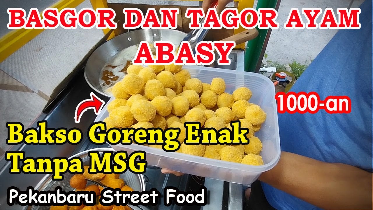 BAKSO GORENG ENAK DAN SEHAT TANPA MSG... HANYA 1000AN.. BASGOR & TAGOR ...