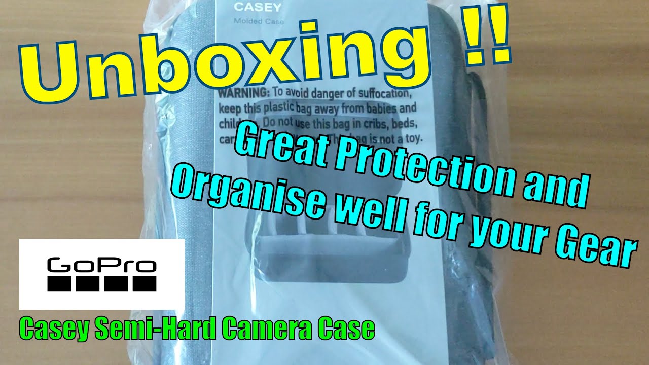 Unboxing GoPro Casey Semi Hard Camera Case - YouTube