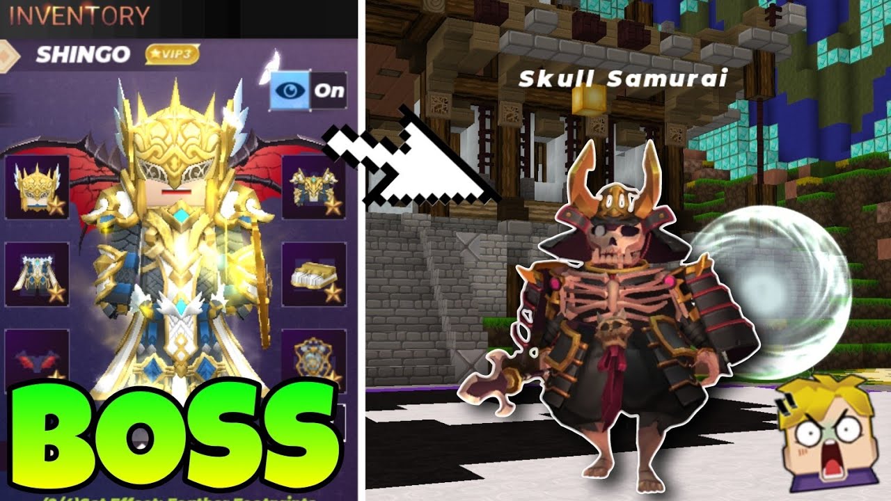 How Strong Valkyrie Armor is? in SkyBlock Blockman go 🤔 - YouTube