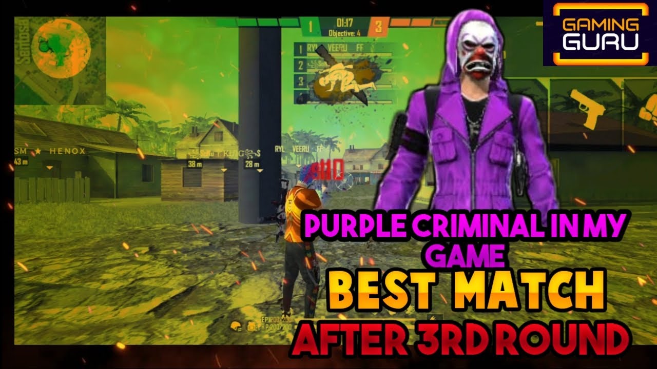 We Win Match And Opponents Are Purple Criminal Squad || Purple Criminal ...
