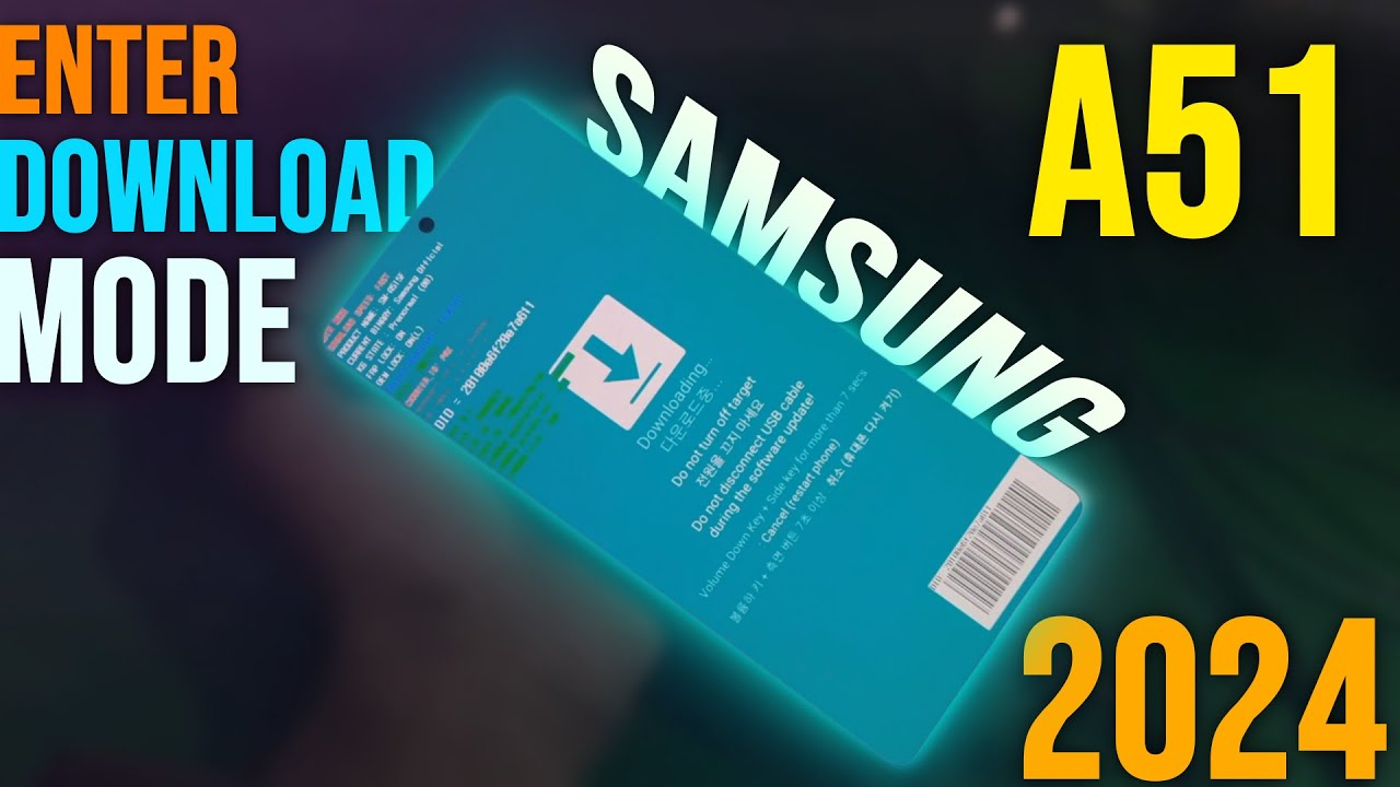 Samsung A51: How to Enter Download Mode | Samsung A51 Download Mode ...