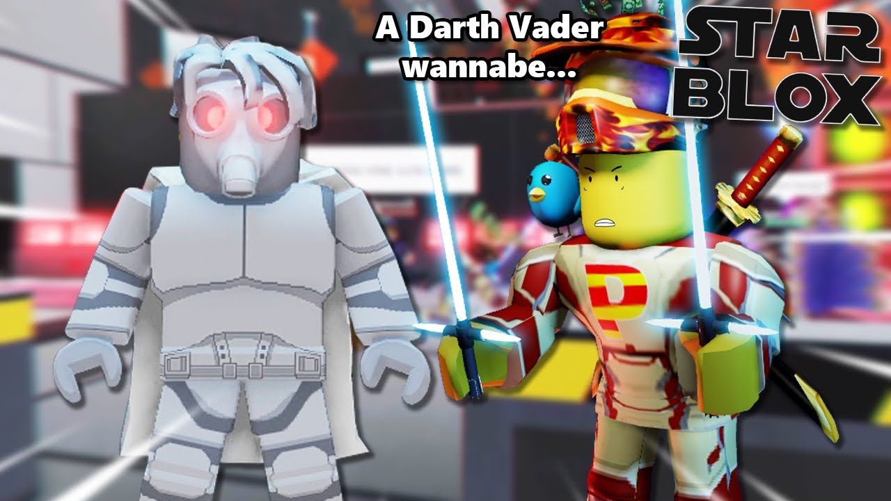 ROBLOX STAR BLOX!! a darth vader wannabe... - YouTube