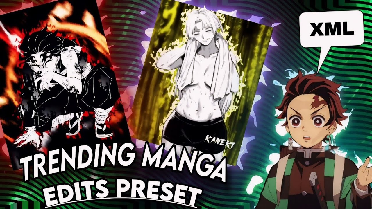 Trending Anime Manga Edits Presets |Alightmotion Manga Presets ️👀 #2 ...