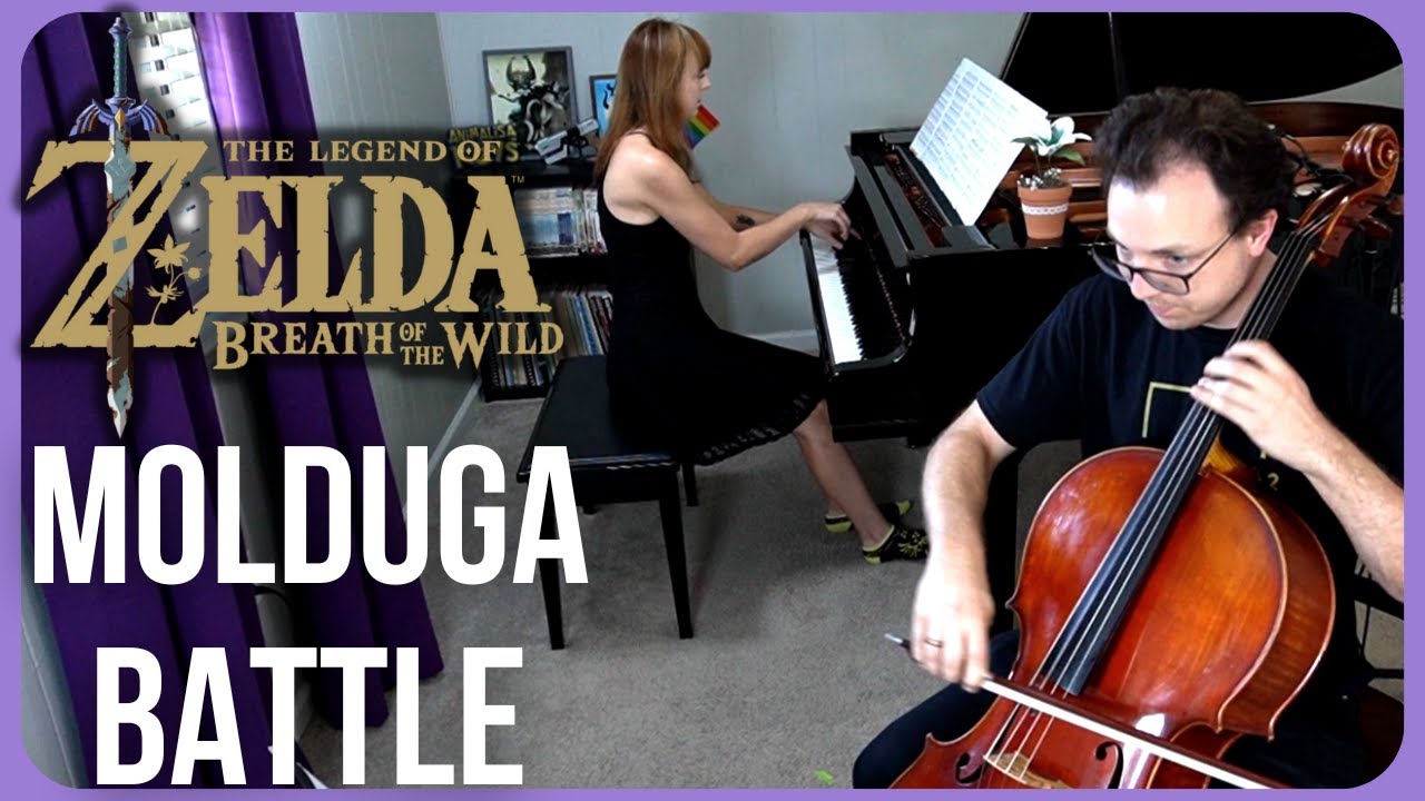 Zelda: Breath of the Wild - Molduga Battle Theme (Piano and Cello cover ...