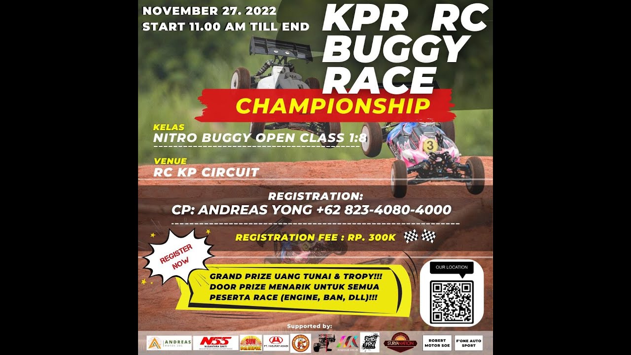 LIVE STREAMING : KPR RC BUGGY RACE CHAMPIONSHIP - YouTube