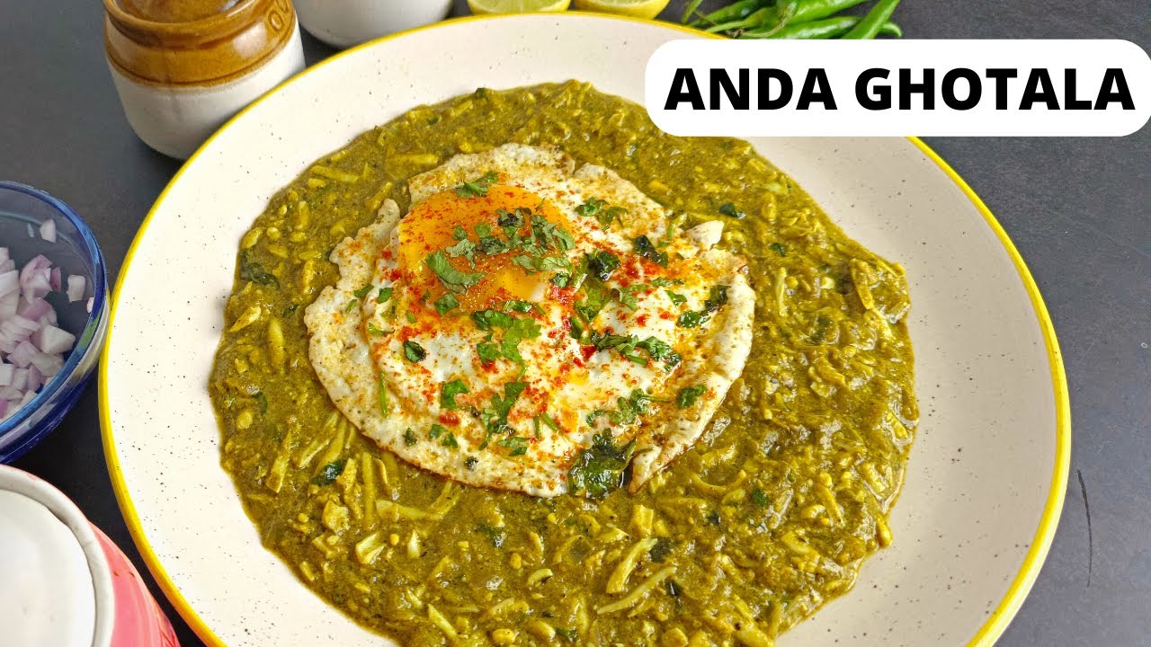 Anda Ghotala Recipe| Anda Ghotala| Anda Ghotala Street Style| Egg ...