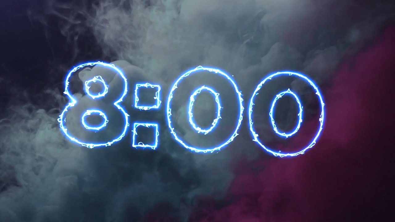 8 Minute Timer ⚡ Electric - YouTube