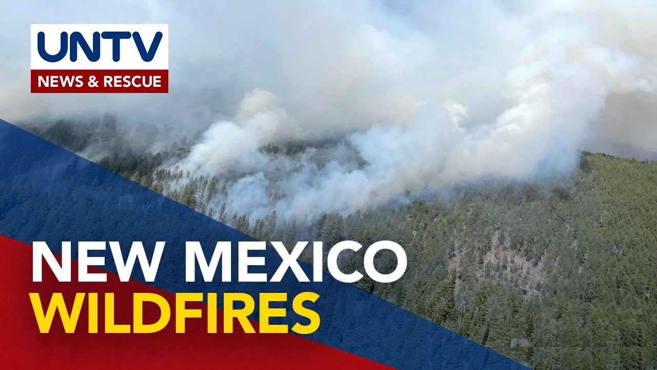 Wildfires force New Mexico residents to evacuate - YouTube