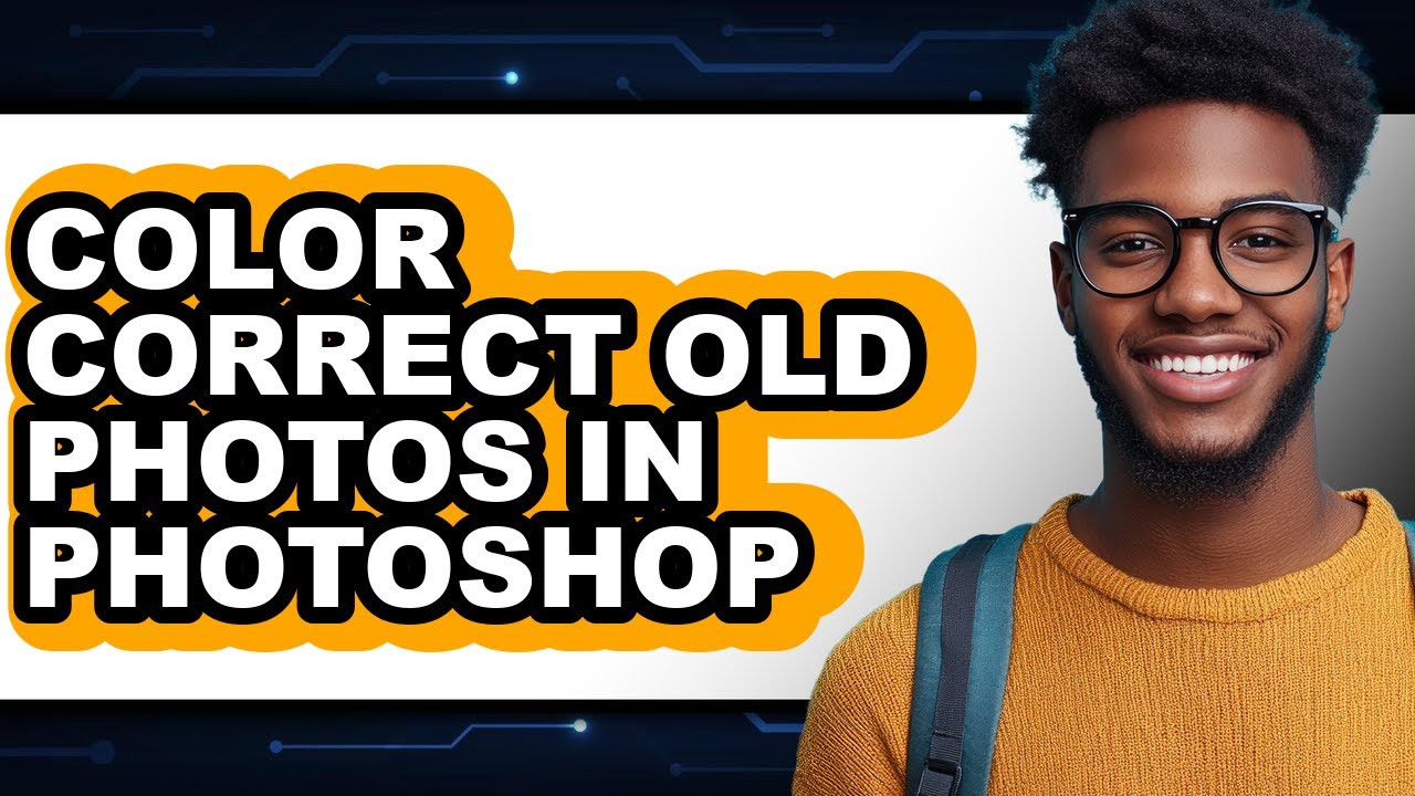 How to Color Correct Old Photos in Photoshop (only Way) - YouTube