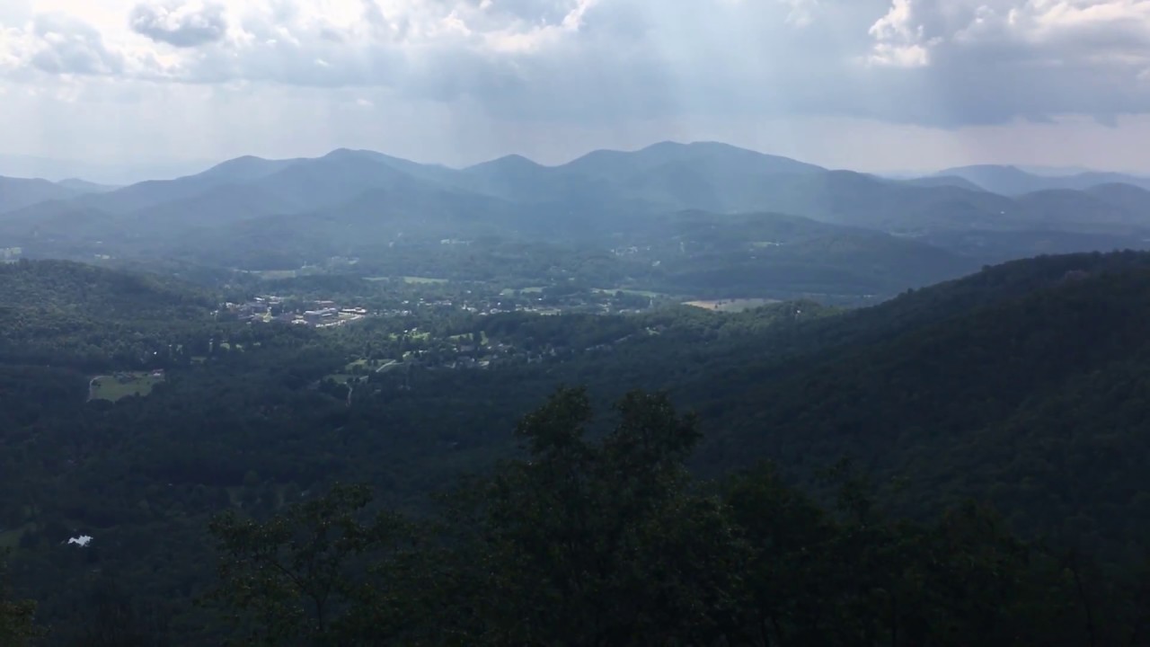 Cedar Knob Cliff Views, near Miller Trek, Young Harris, Georgia - YouTube