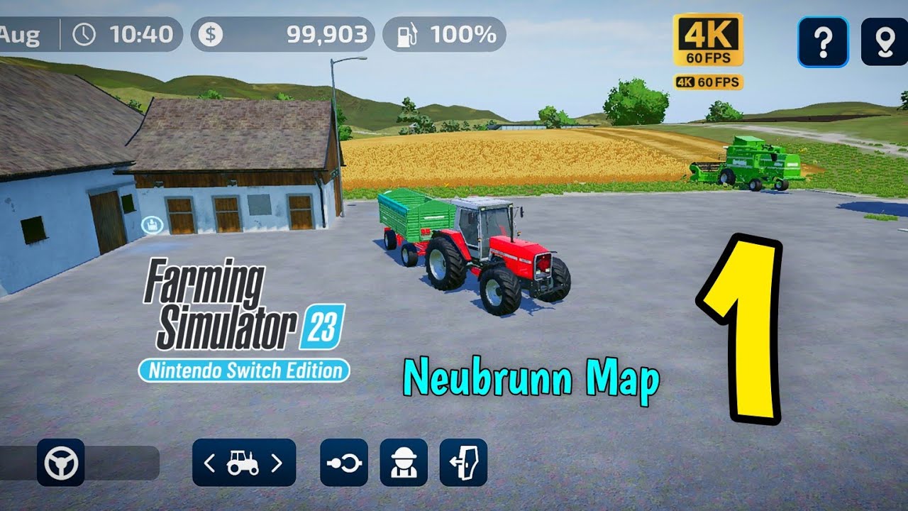 Farming simulator 23 gameplay android | Neubrunn Map Gameplay (iOS ...