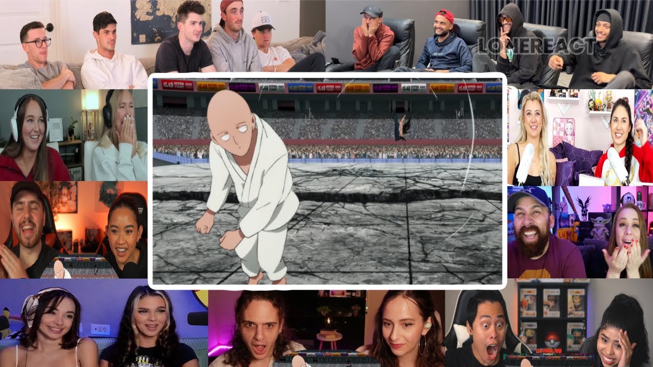 Saitama vs Suiryu Full Fight Scene - One Punch Man S2 Ep7 | Reaction ...
