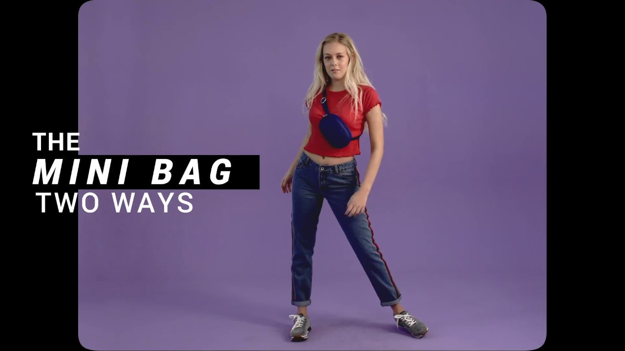 How to wear the mini bag - YouTube