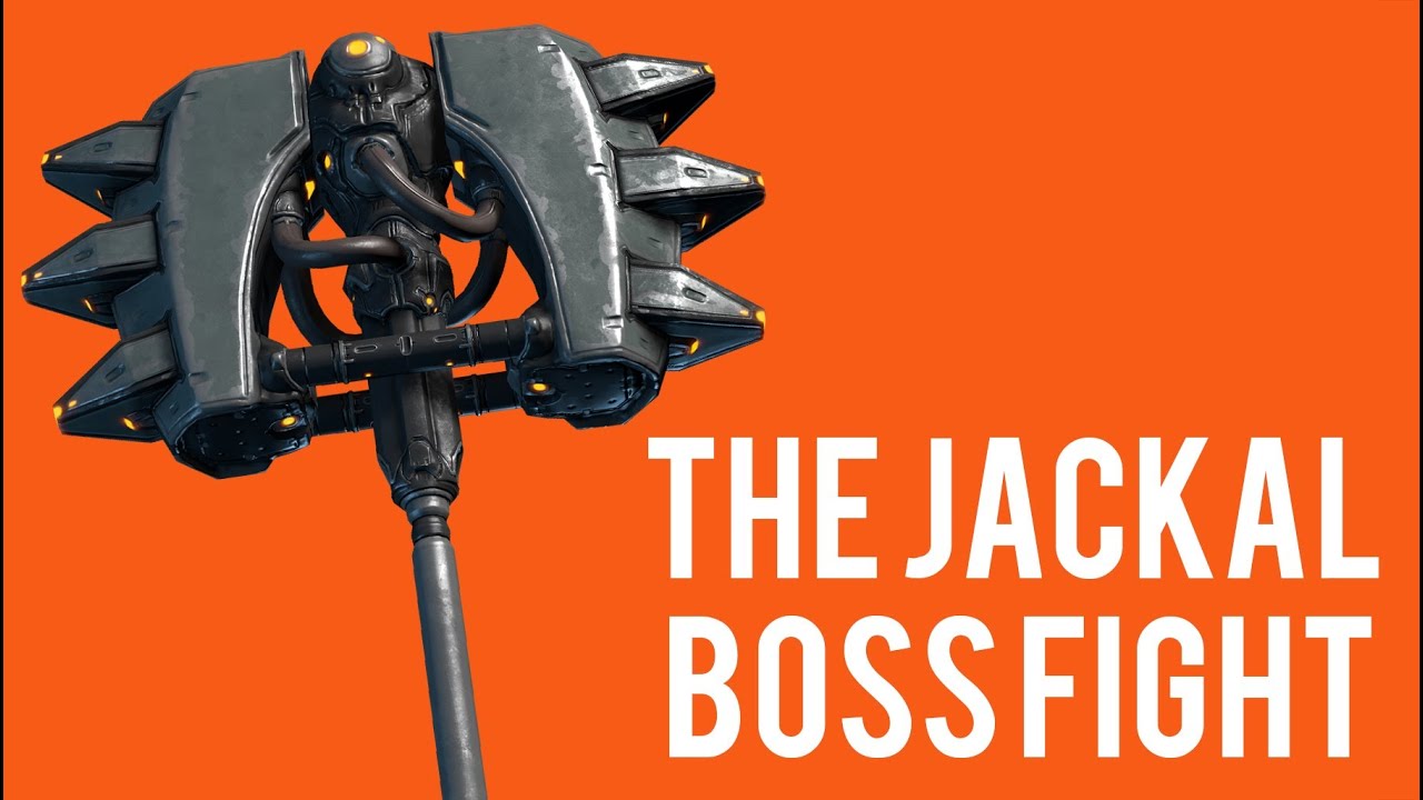 Warframe: Battle With The Jackal - YouTube