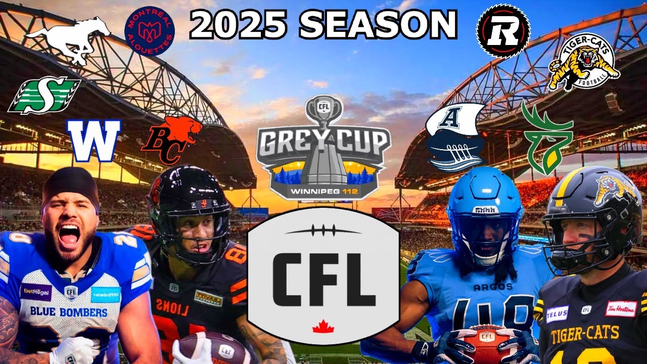 2025 CFL Season Predictions - YouTube