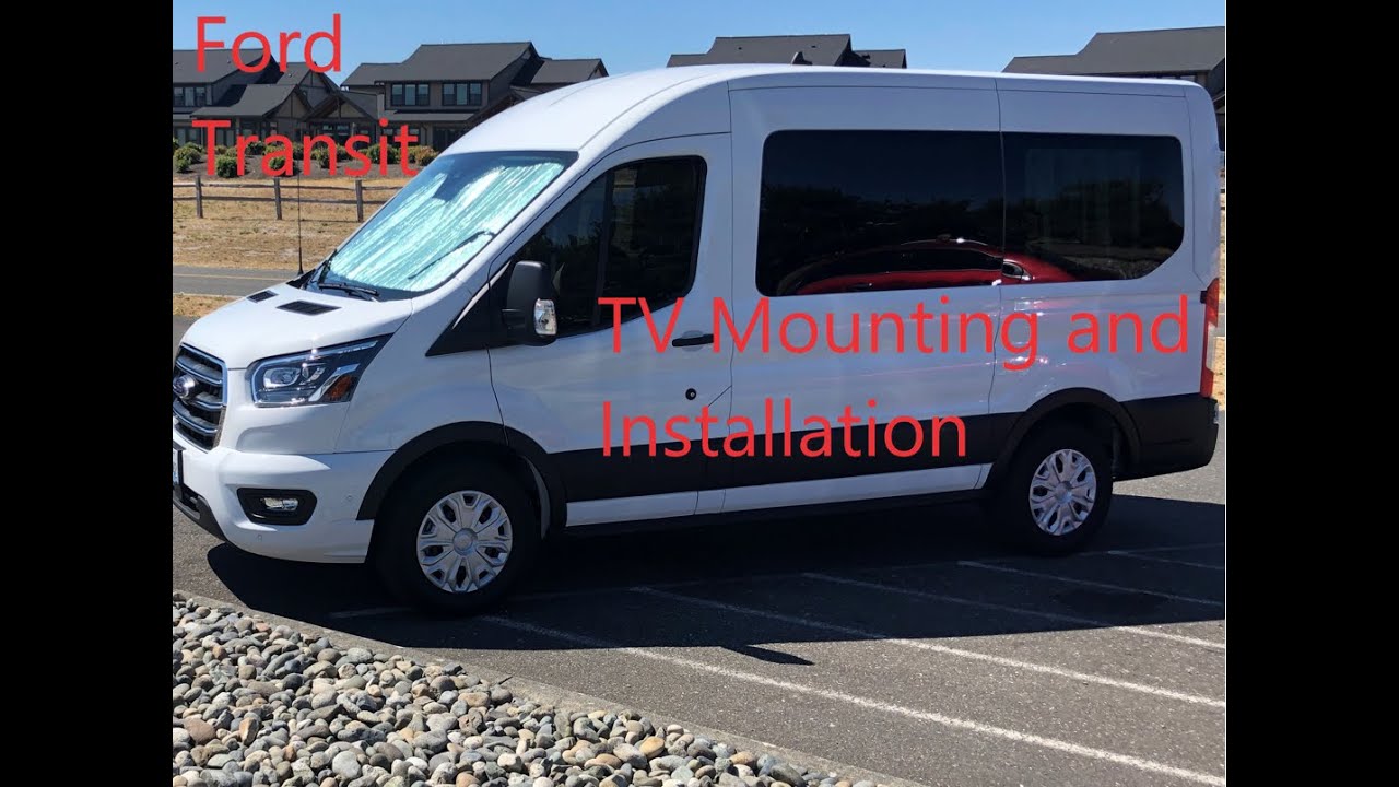 Ford Transit TV Install - YouTube