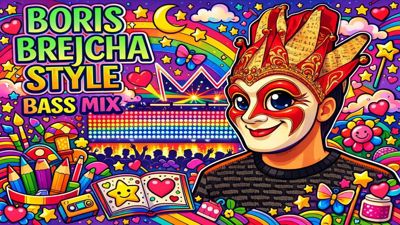 Boris Brejcha - Techno Bass Mix Style Februar - YouTube