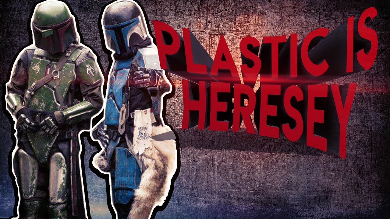 Metal Armor is superior! #Beskar'gam - YouTube