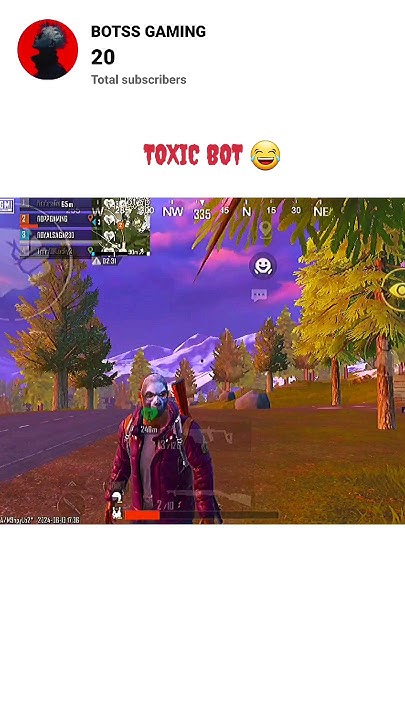 PUBG LIVE | WORLD'S BIGGEST TOXIC BOT PLAYER 😂 |#bgmishorts #bgmishorts #gaming #pubgmobile # ...
