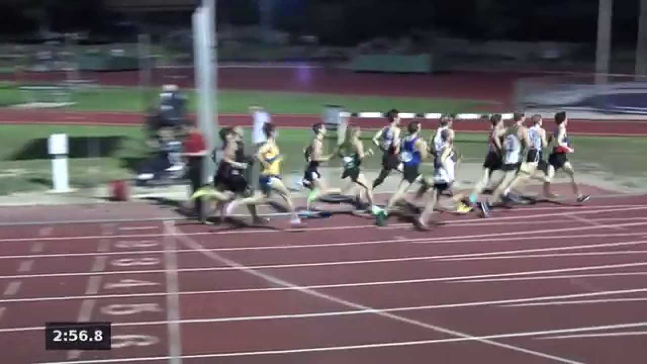 VMC 20.02.2015: Men 1500m B race - YouTube