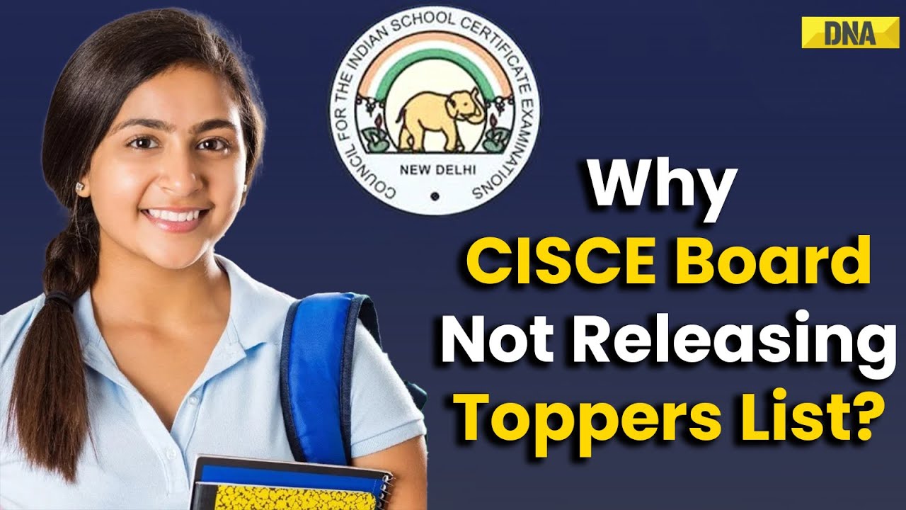 CISCE Board Results 2024: Why There Is No ICSE And ISC Toppers List ...