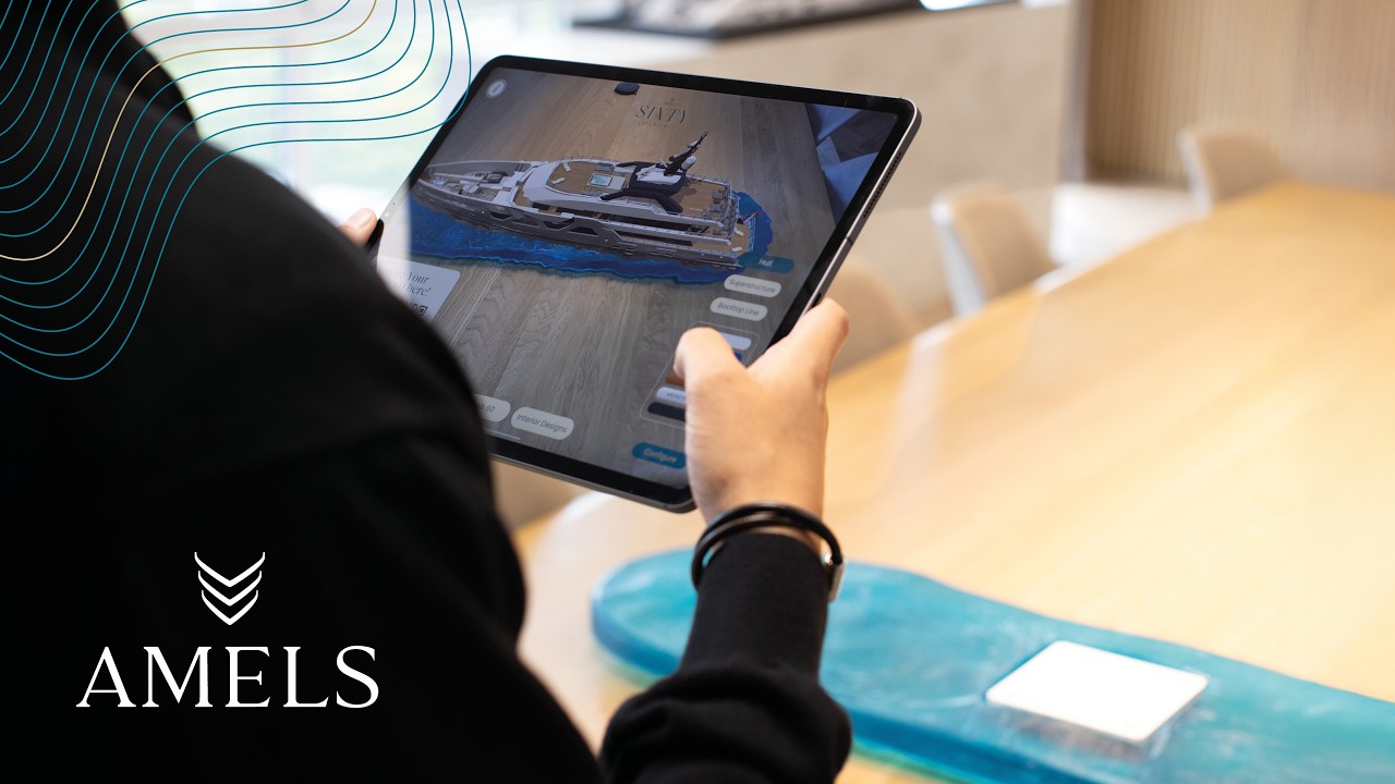SIXTY Experience | An interactive AR scale model of the Amels 60 - YouTube