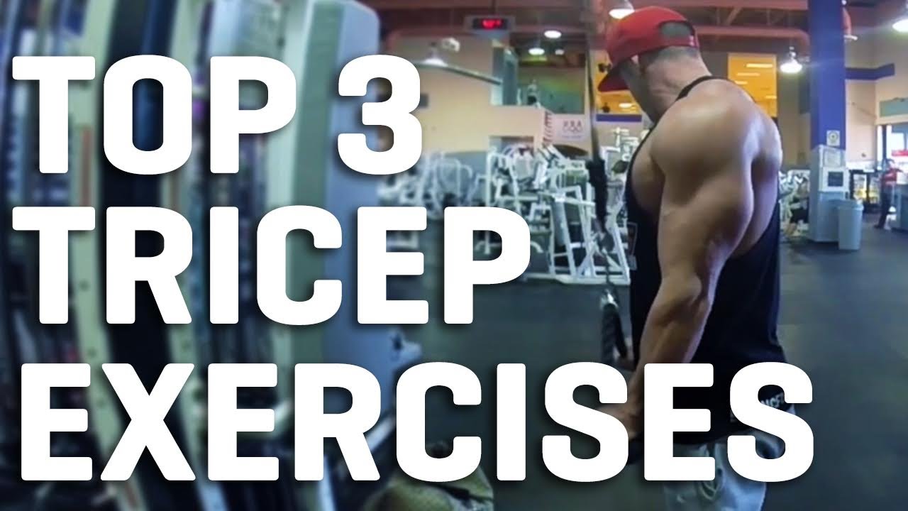 TOP 3 TRICEP EXERCISES! - Josef Rakich - YouTube