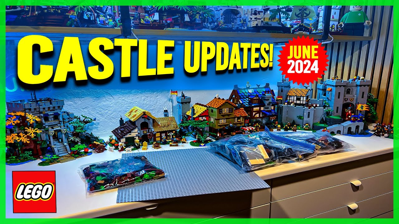 LEGO Castle Updates! - June 2024 - YouTube