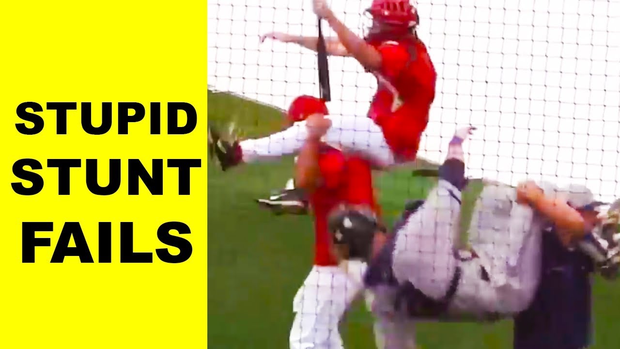 Stupidity, Stunts & Failed Attempts | FailReact - YouTube