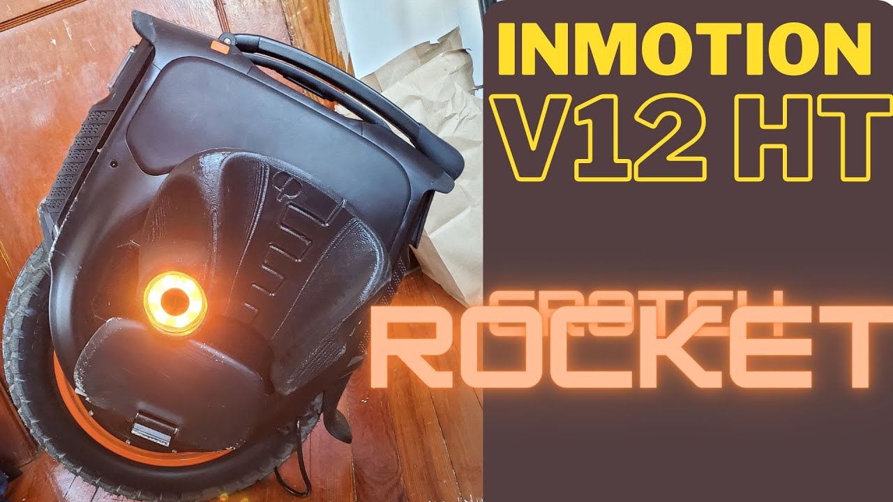 Crotch Rocket Inmotion V12 HT - YouTube