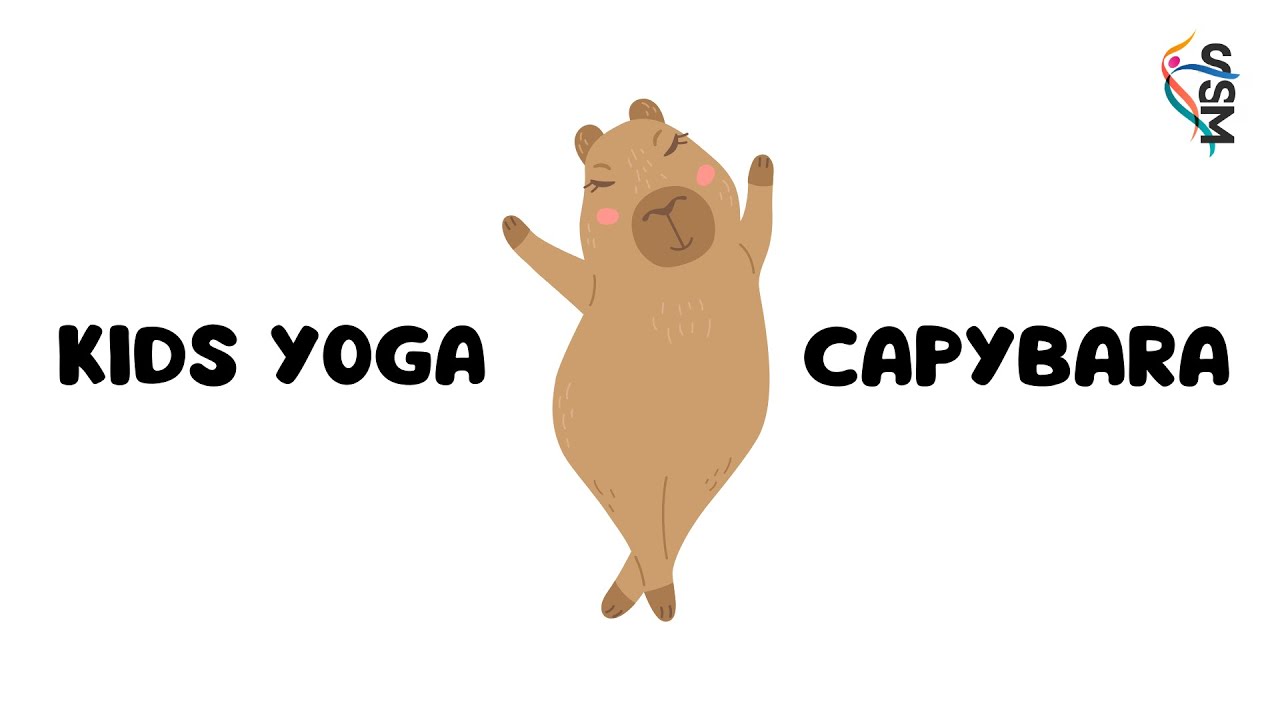 Fun Yoga with Capybara | Yoga for Kids | 🌈 Yogaboo - YouTube
