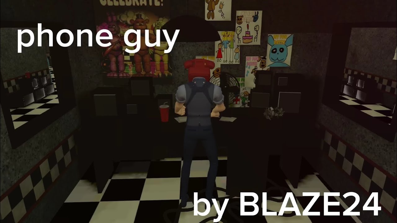 phone guy song by BLAZE24 #fivenightatfreddy - YouTube