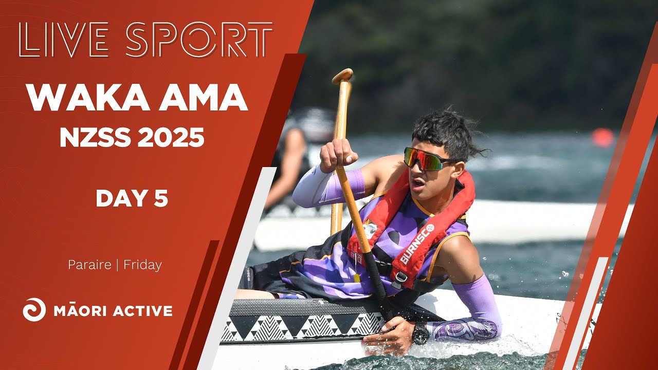 Waka Ama | 2025 NZSS Championships - YouTube