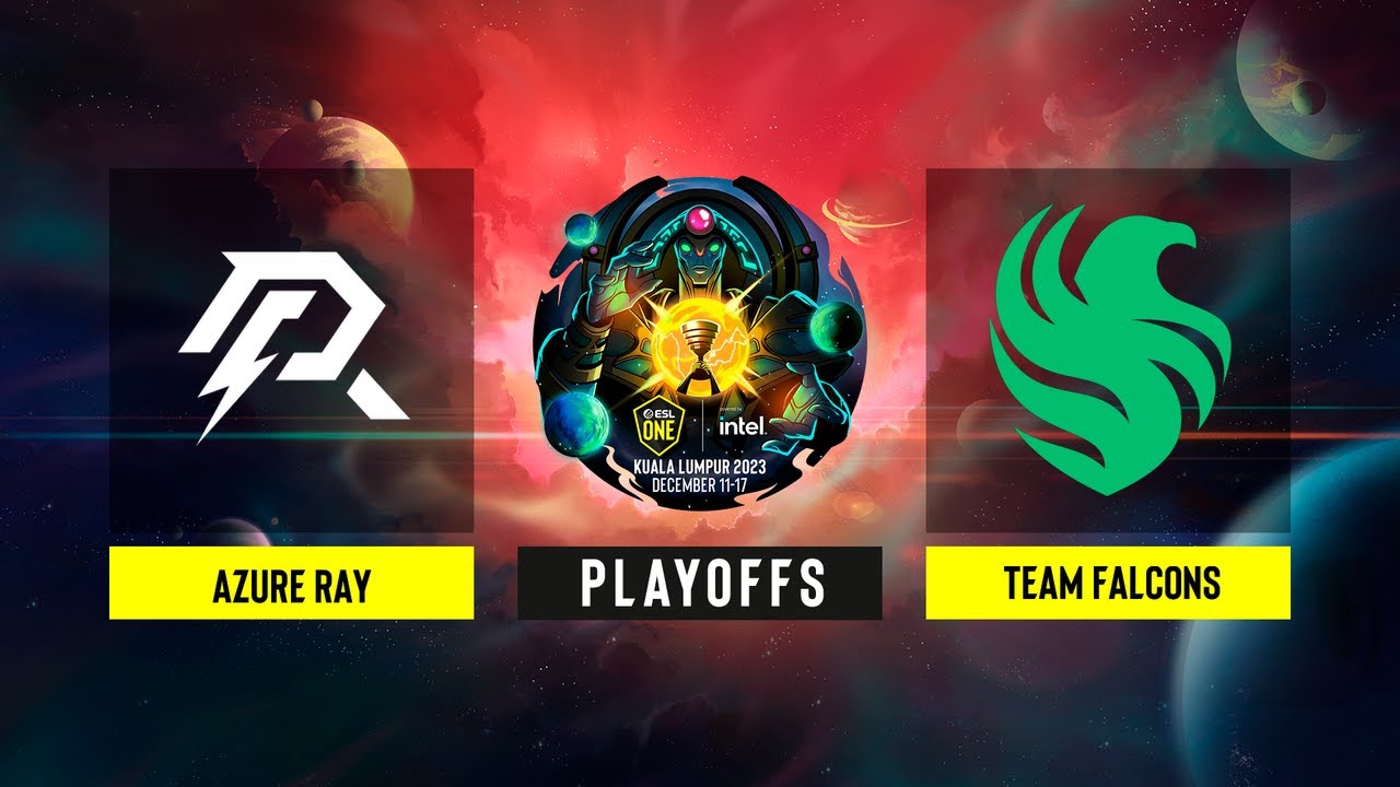 Dota2 - Azure Ray vs Team Falcons - Game 1 - ESL One Kuala Lumpur 2023 ...