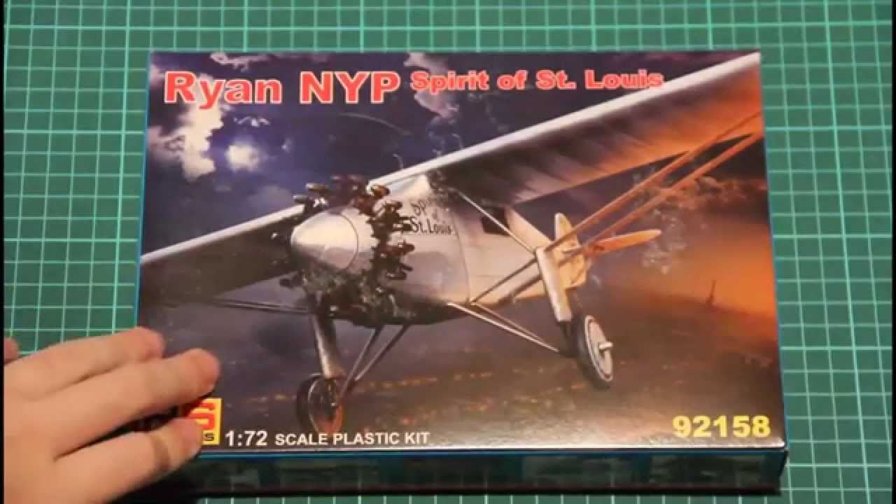 RS Models 1/72 Ryan NYP Spirit of St.Louis (92158) - YouTube