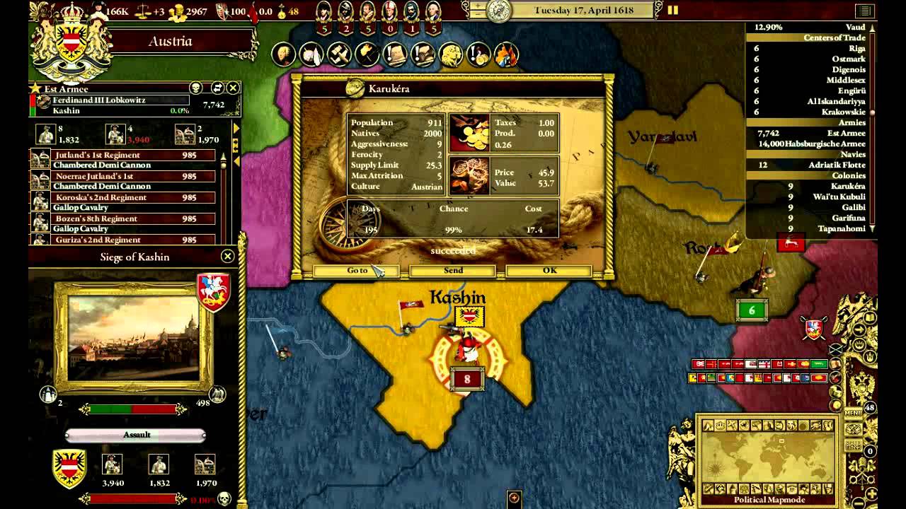 Let's Play Europa Universalis III: MEIOU (P85) - YouTube