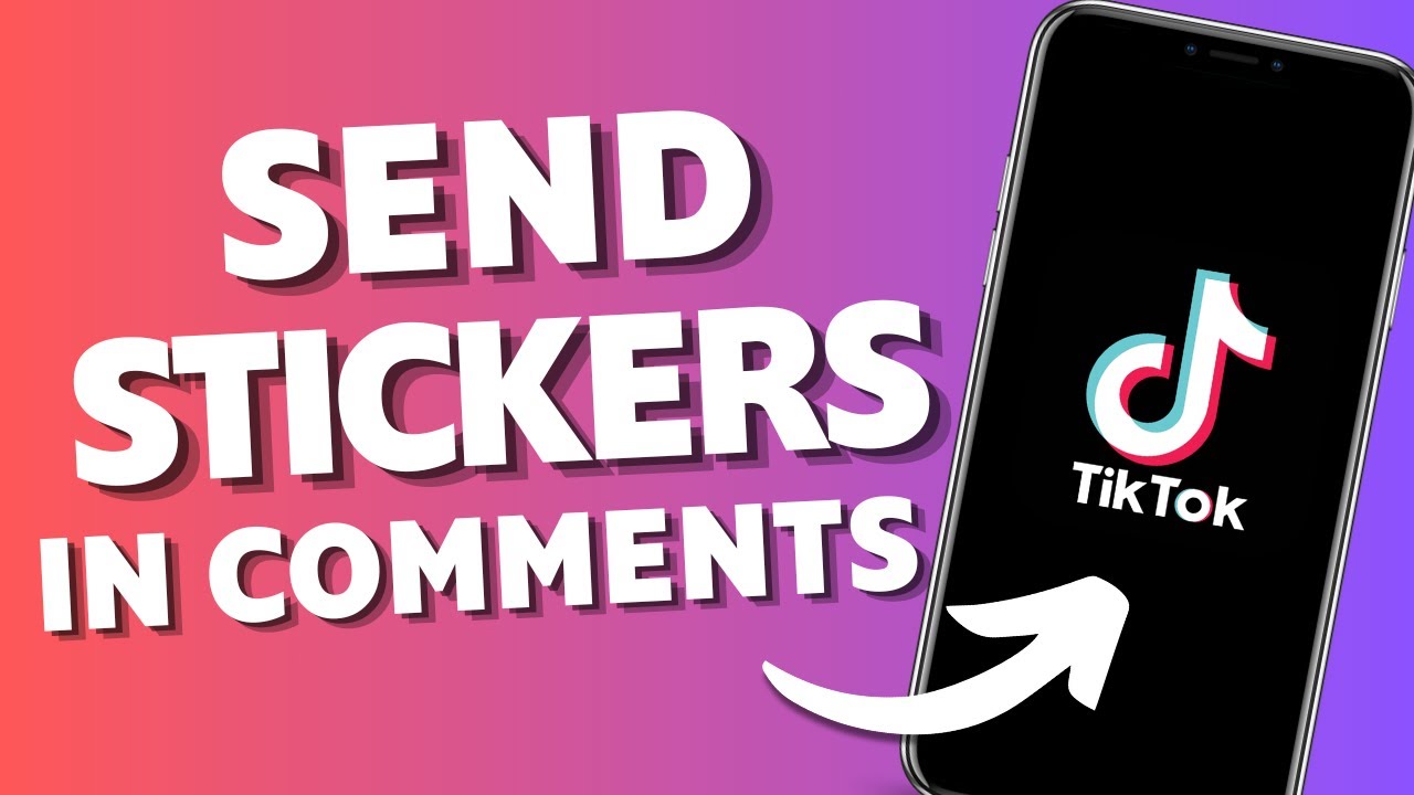 How to SEND Stickers on TikTok Comments (2025 Guide for Android ...