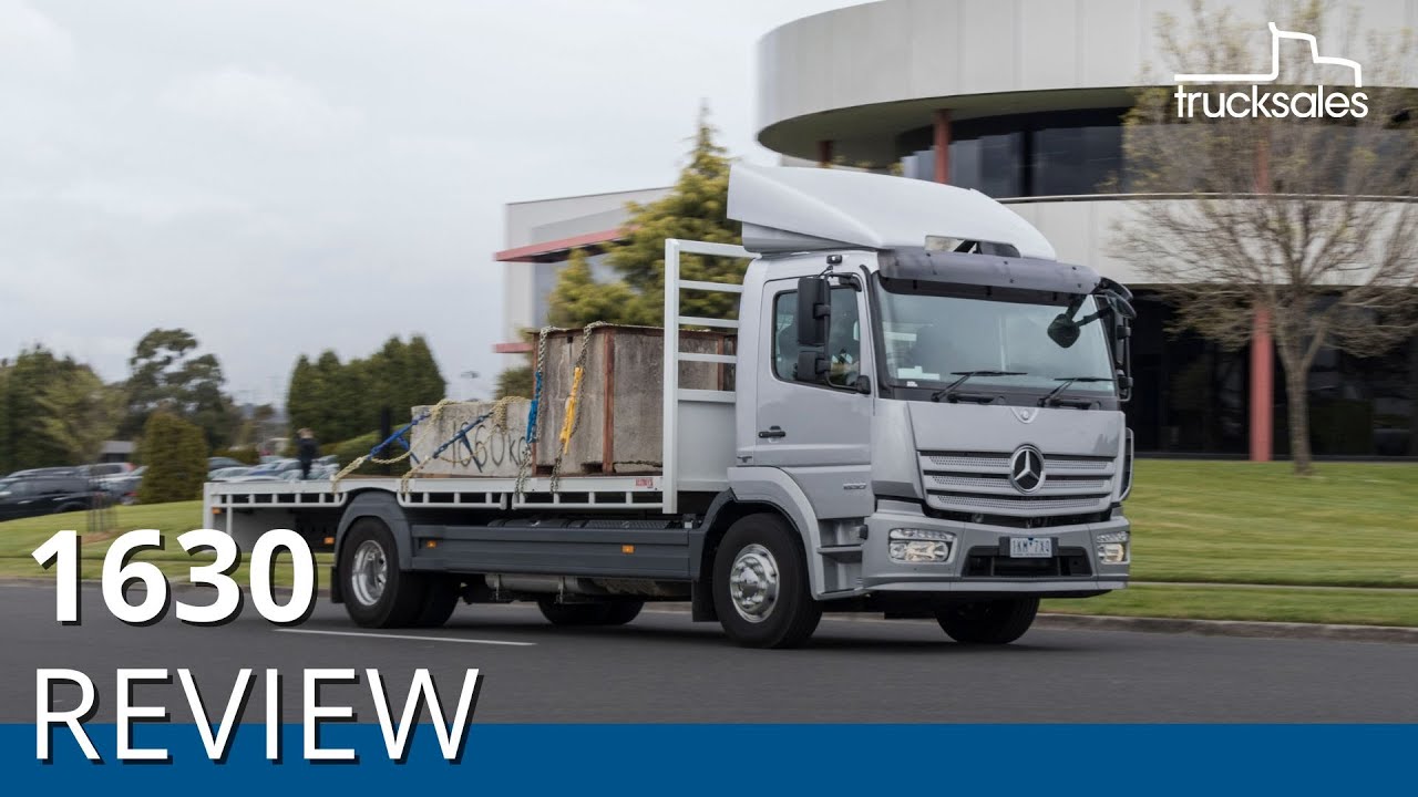 Mercedes-Benz 1630 2017 Review | trucksales - YouTube