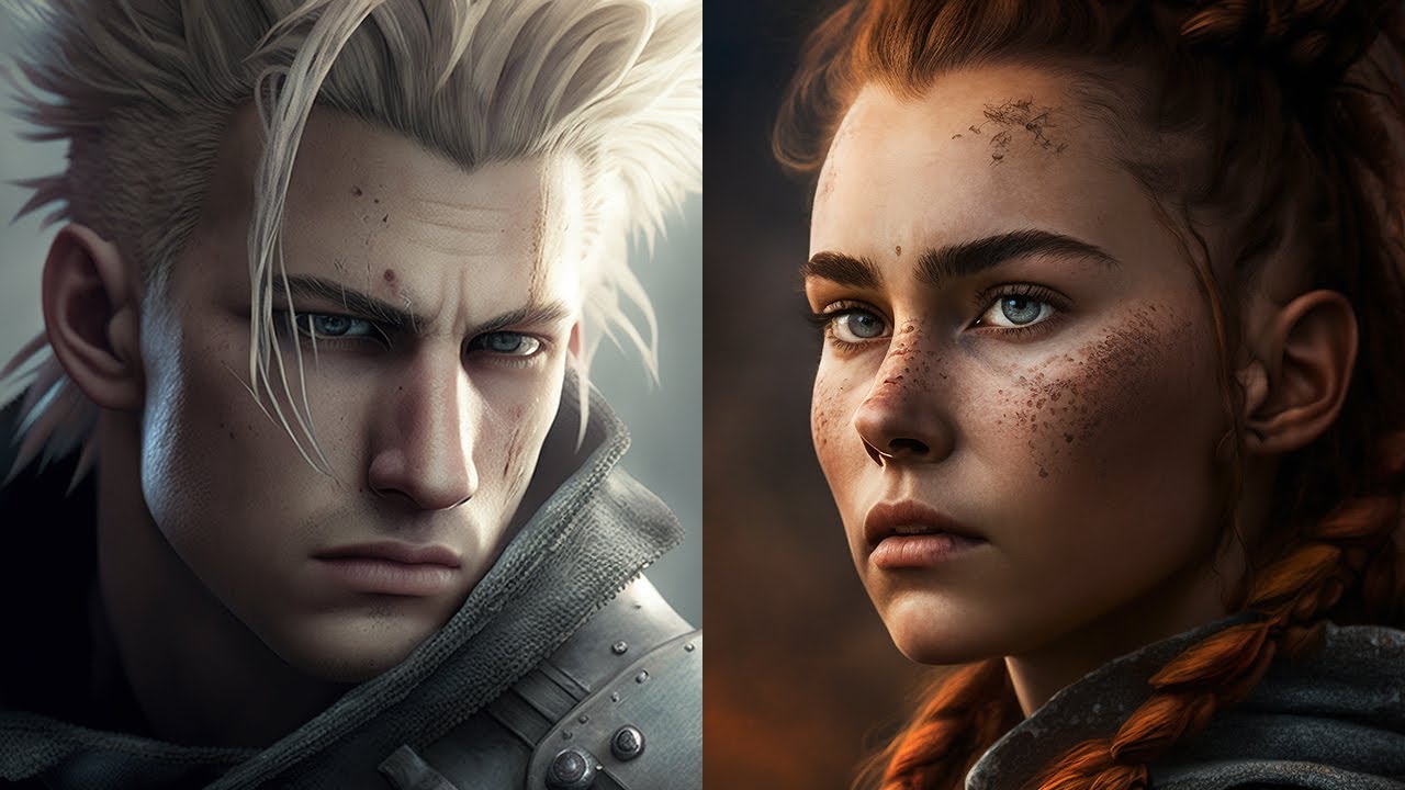 Famous VIDEO GAMES characters in REAL life (Samus Aran, Arthur Morgan ...
