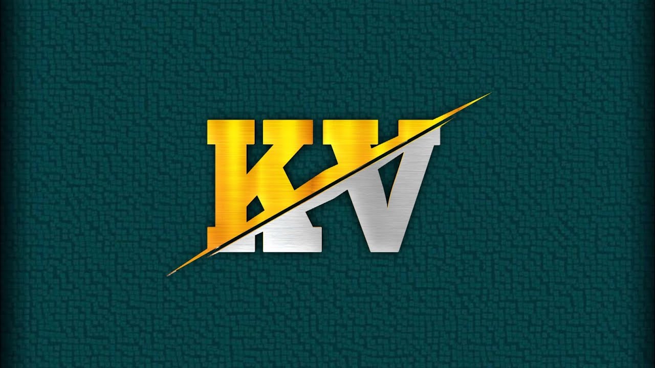 KV professional logo design - YouTube